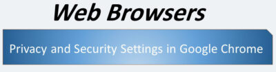 Privacy and Security Settings in Google Chrome - ITperfection - Network ...