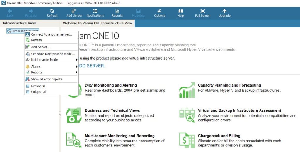 Network Monitoring Tools: Veaam ONE - ITperfection - Network Security